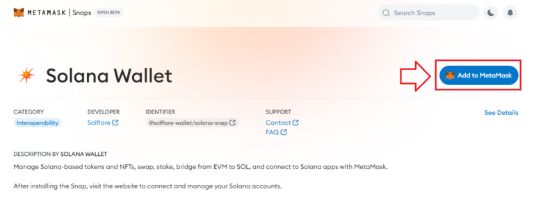 【MetaMask Snaps】MetaMaskをSolanaチェーンのDAppsで使えるようにする方法を解説 - Crypto Marker
